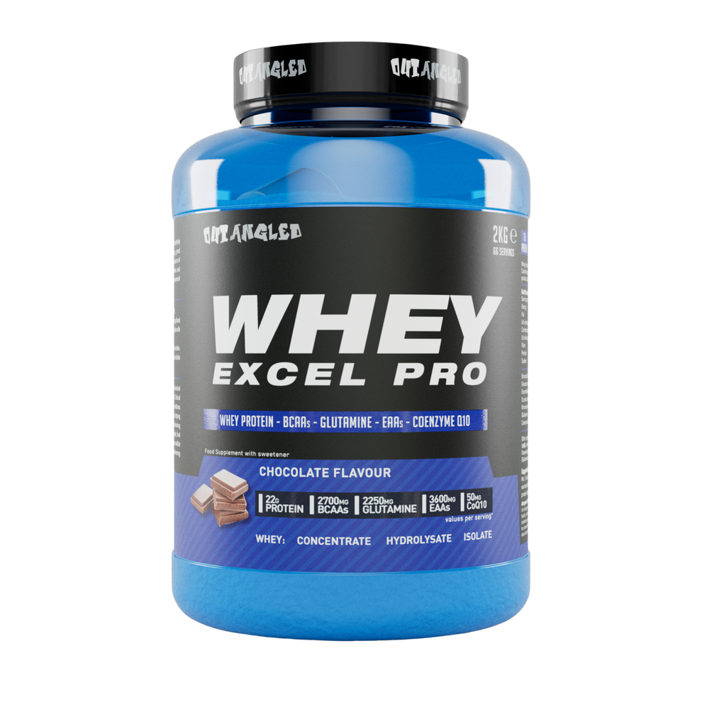Whey Excel Protein 2kg Chocolate | Out Angled – Outangled