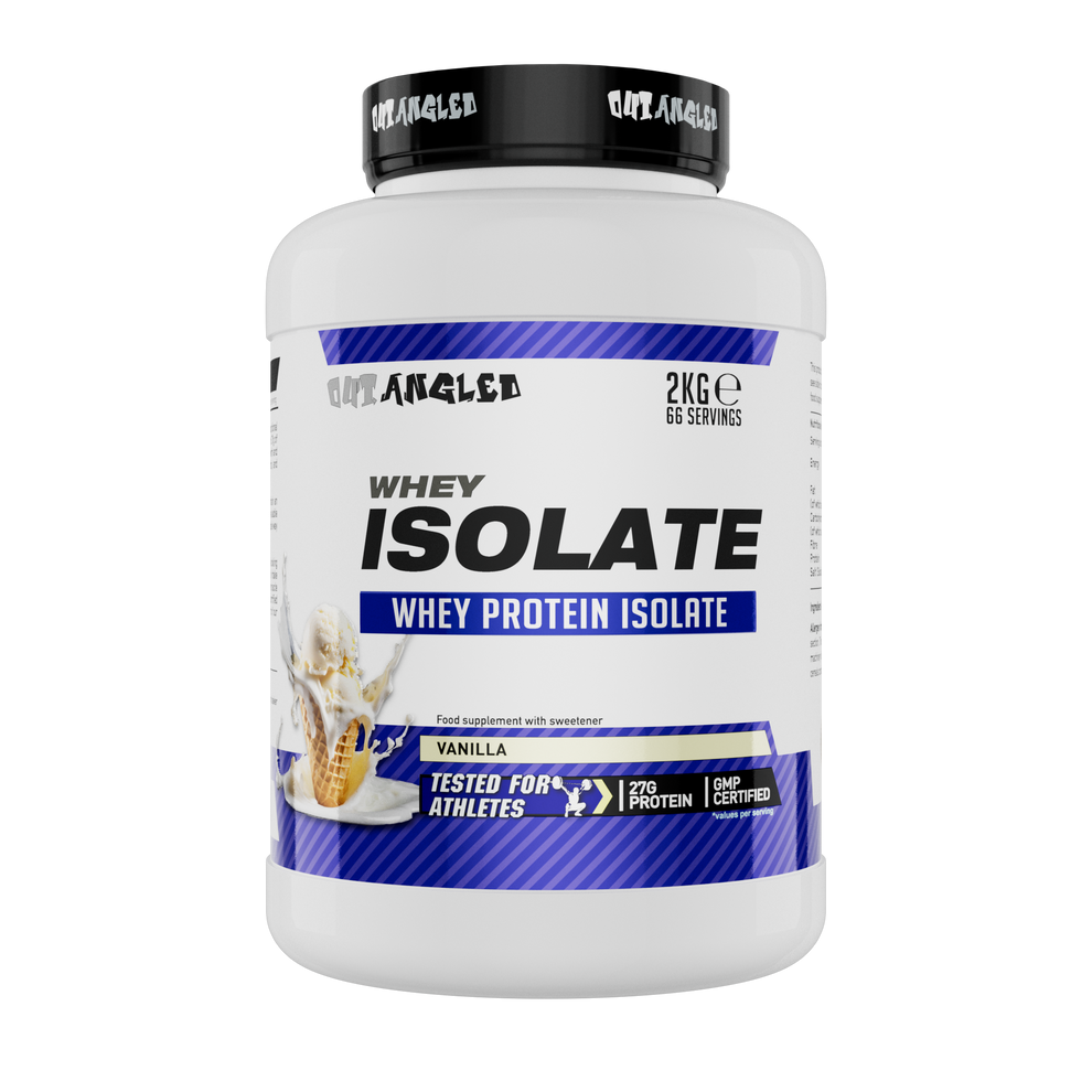 Whey Protein Isolate 2kg Vanilla | Out Angled – Outangled